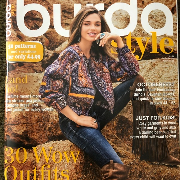 Hubert Burda Media | Other | Burda Style Pattern Fashion Magazine ...